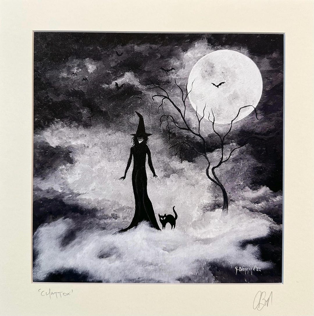 Chattox - Art Print - Etsy