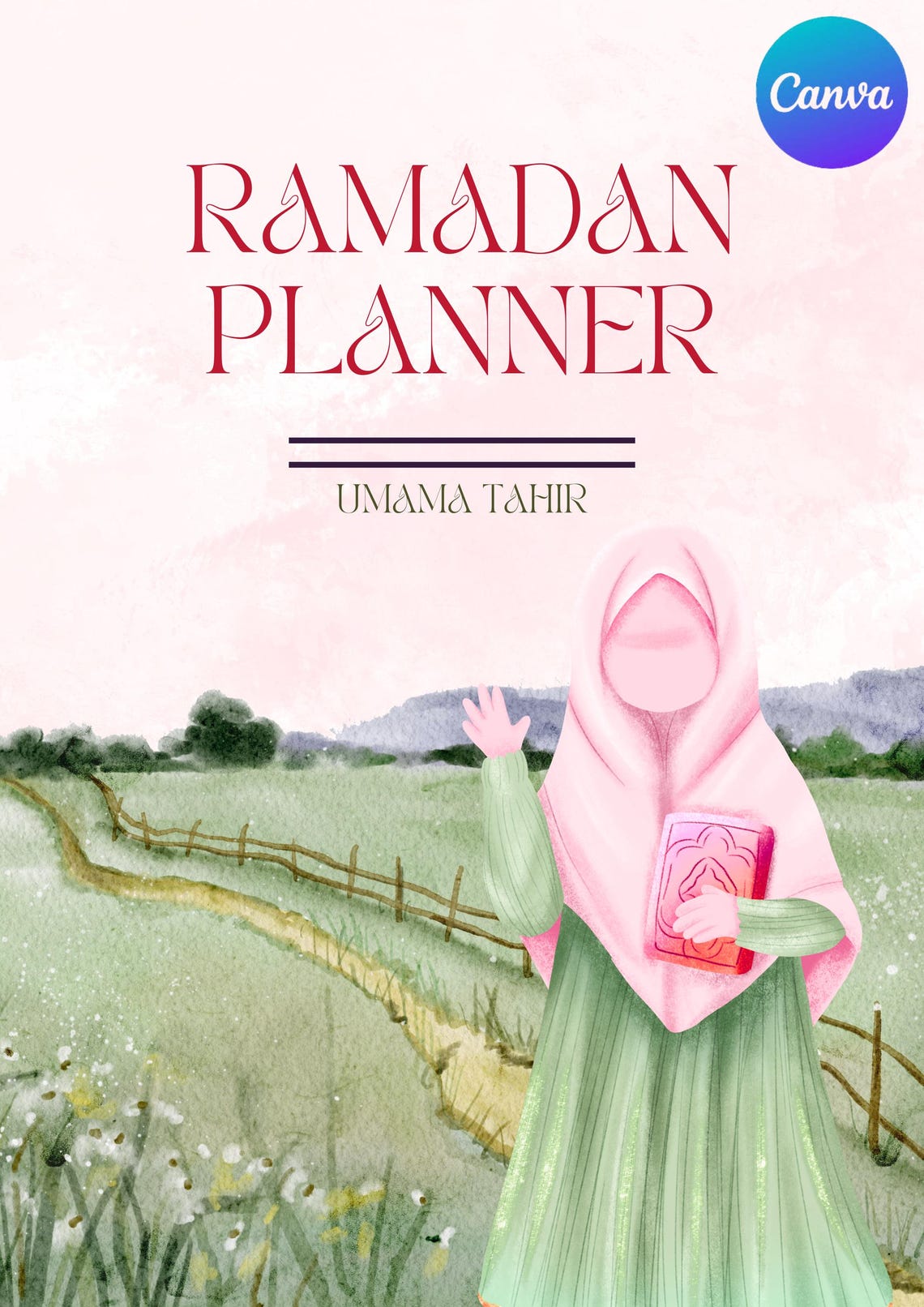Ramadan Planner 2026 | Canva Editable, Quran Reading (digital Download ...