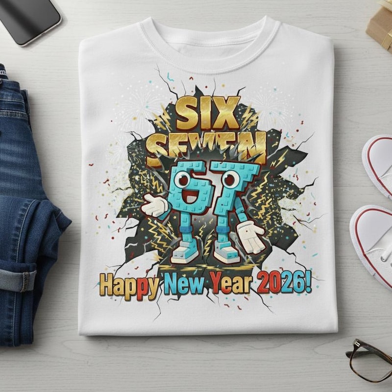 New Year Six Seven Shirt - Etsy