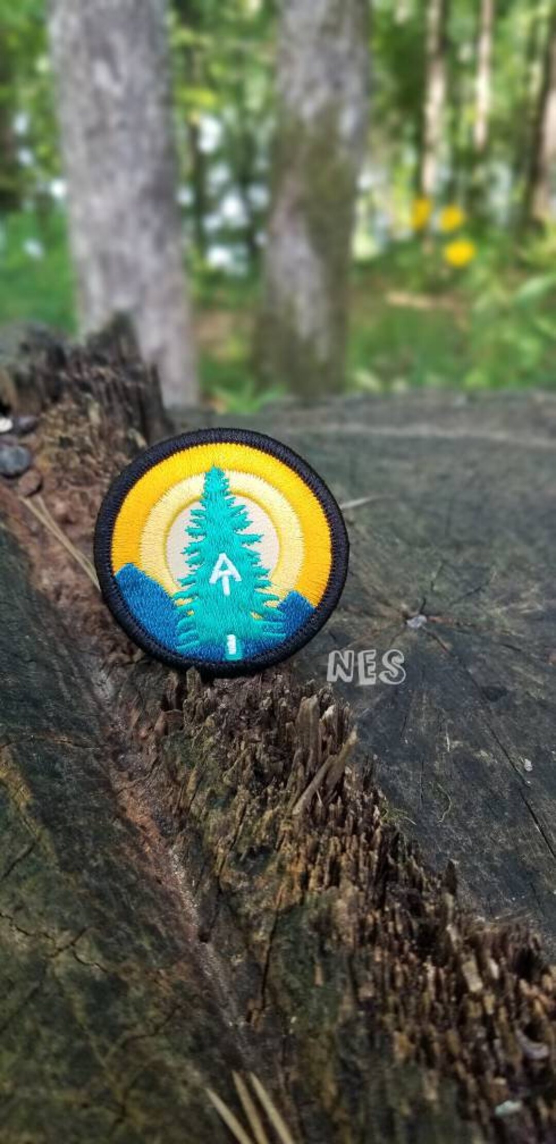 Small Appalachian Trail Patch | Iron on Patch | AT Patch | White Blaze ...