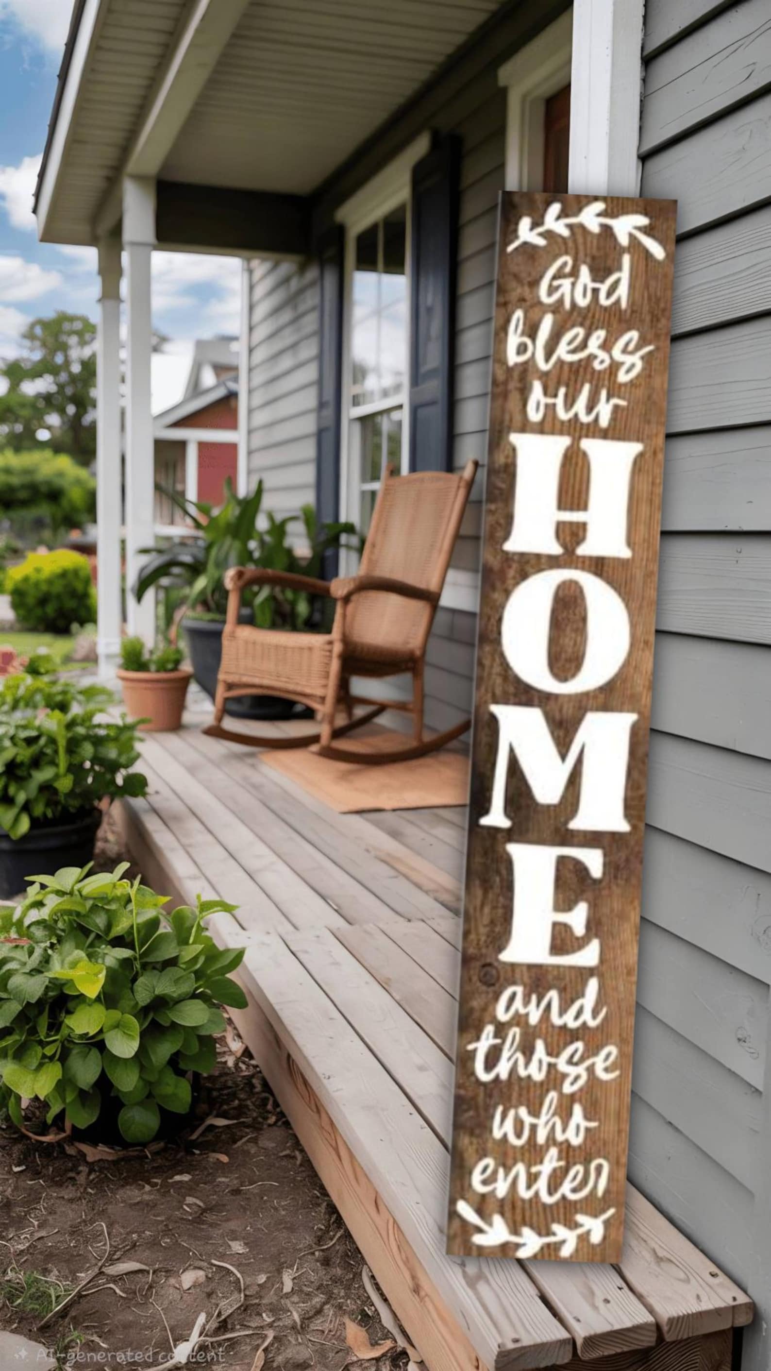 Welcome Porch Sign/leaner - Etsy