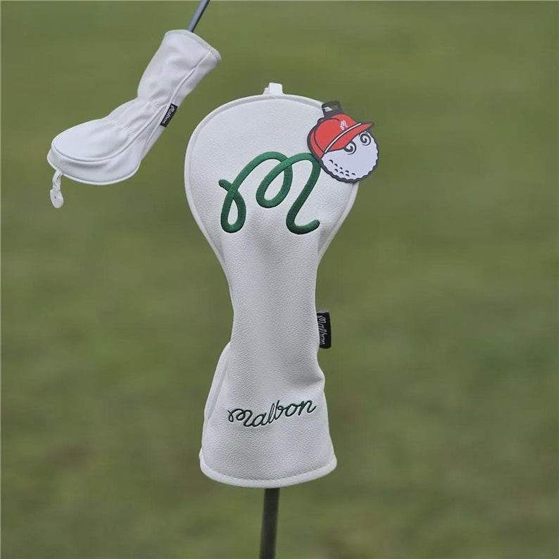 Malbon Golf Wood Head Covers Driver Woods Fairway Hybrid Golf Club Head ...