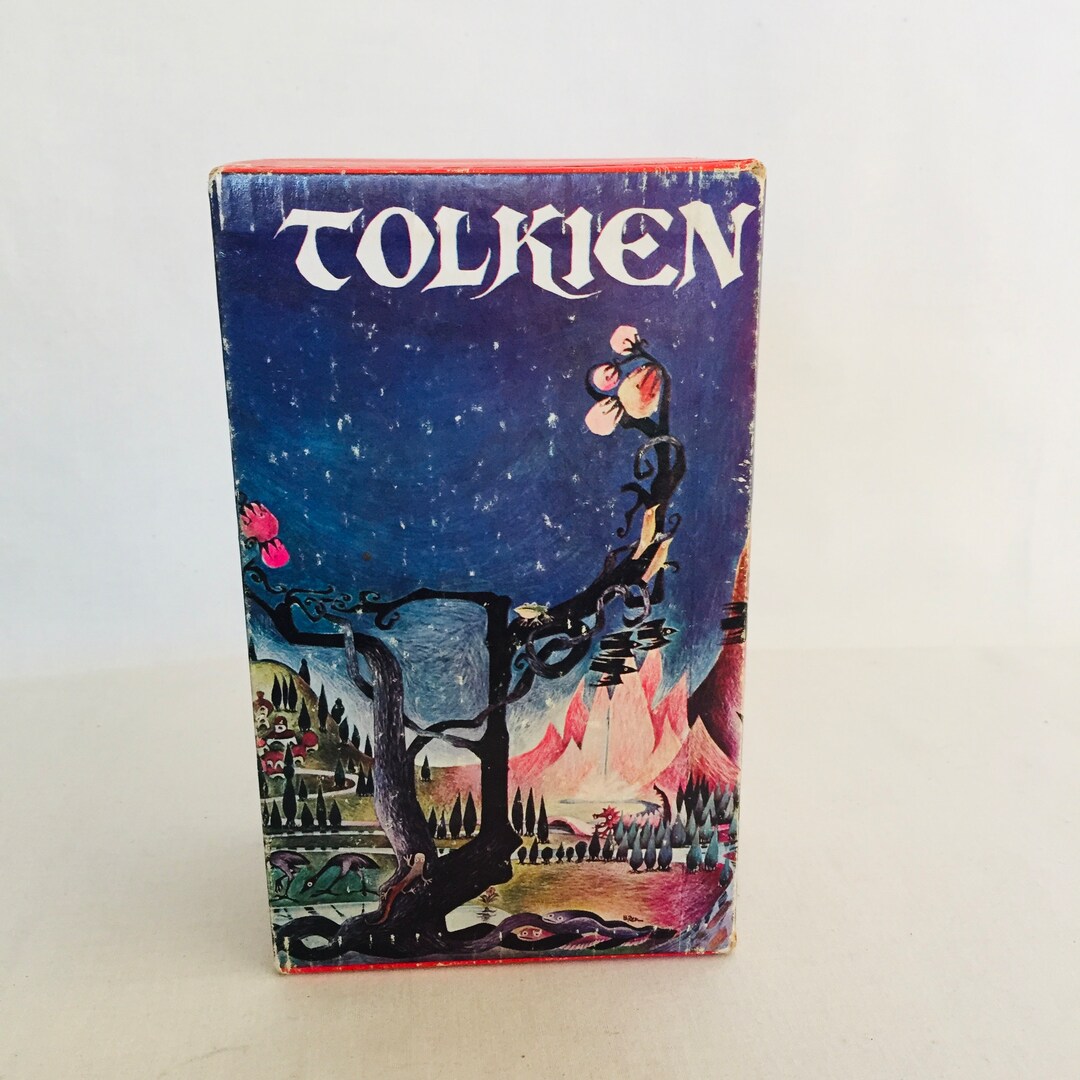 The Lord of the Rings Trilogy Tolkien Box Set Edition 1960's - Etsy