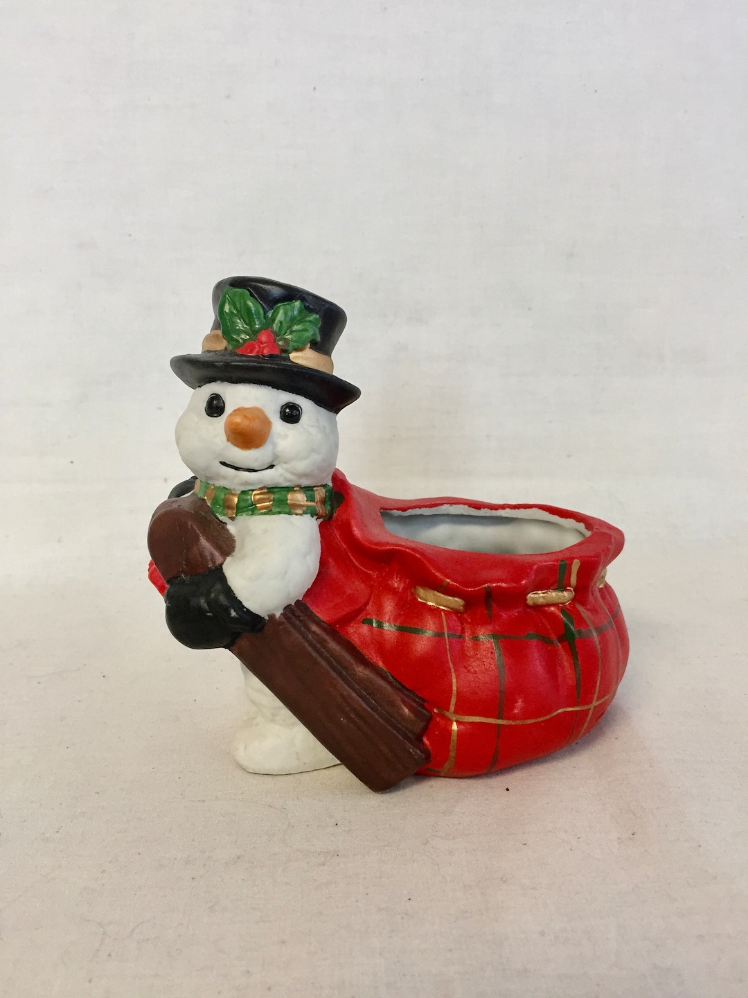 1984 Snowman Planter Creation House Co. - Etsy