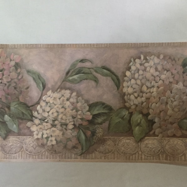 Mauve Wallpaper Border - Etsy