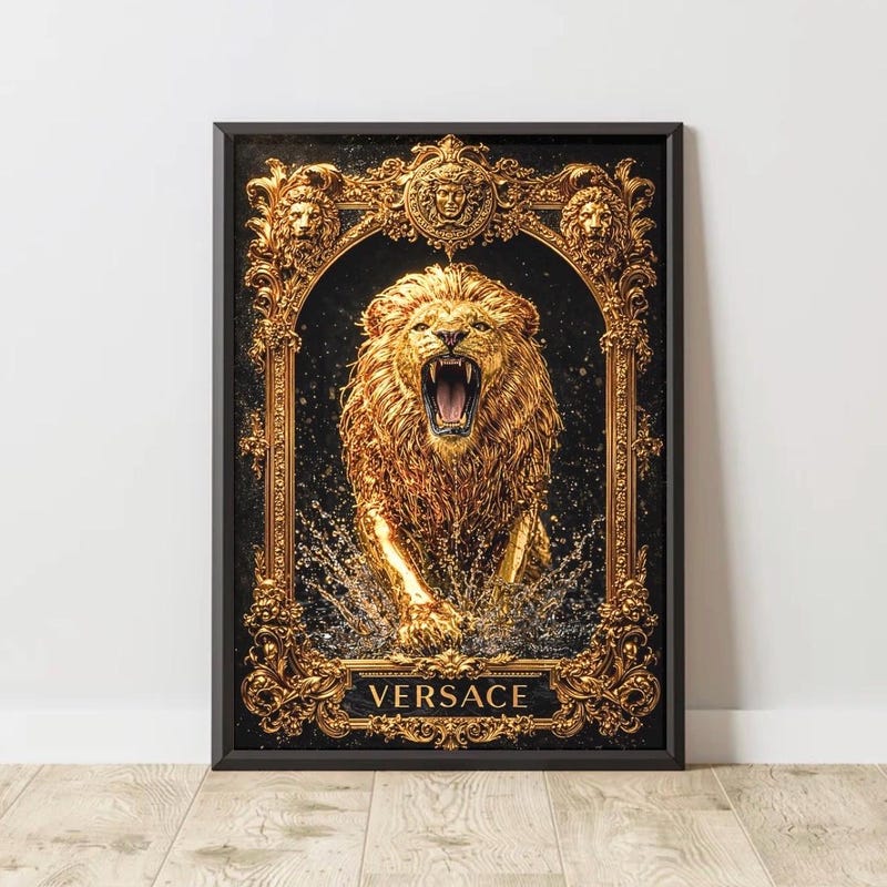 Versace Poster - Etsy