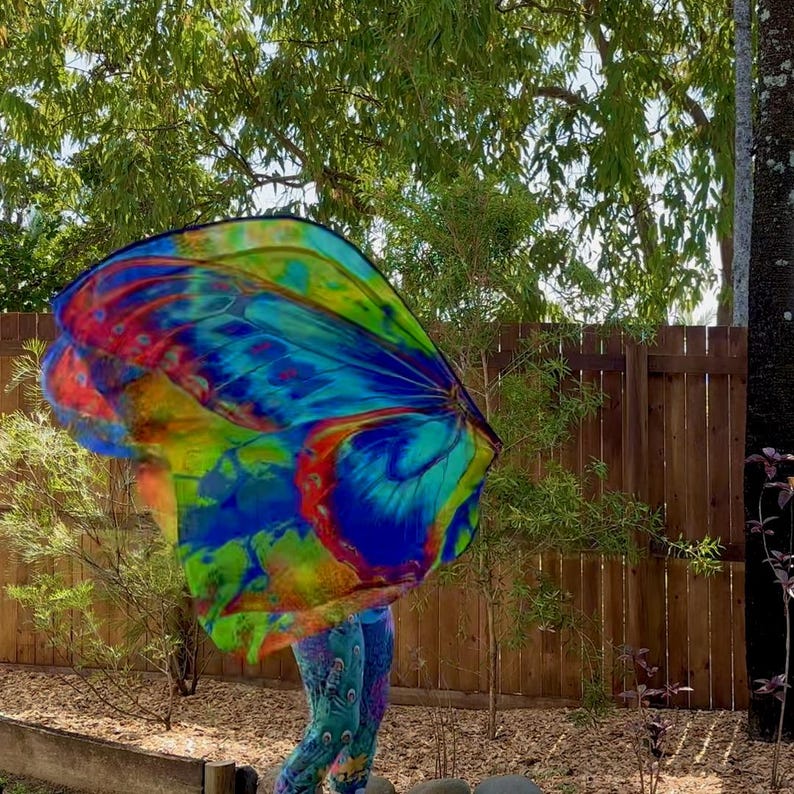 Infinity Flow Flags – Weighted Silk With Unique One-off Prints, Playful ...