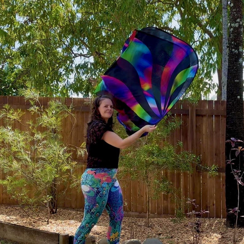 Infinity Flow Flags – Weighted Silk With Unique One-off Prints, Playful ...