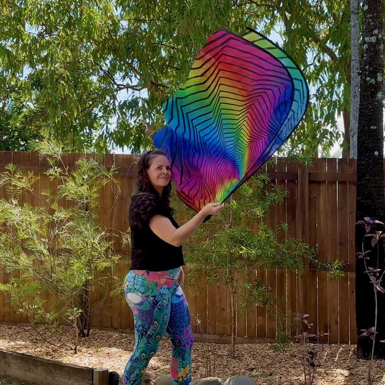 Infinity Flow Flags – Weighted Silk With Unique One-off Prints, Playful ...