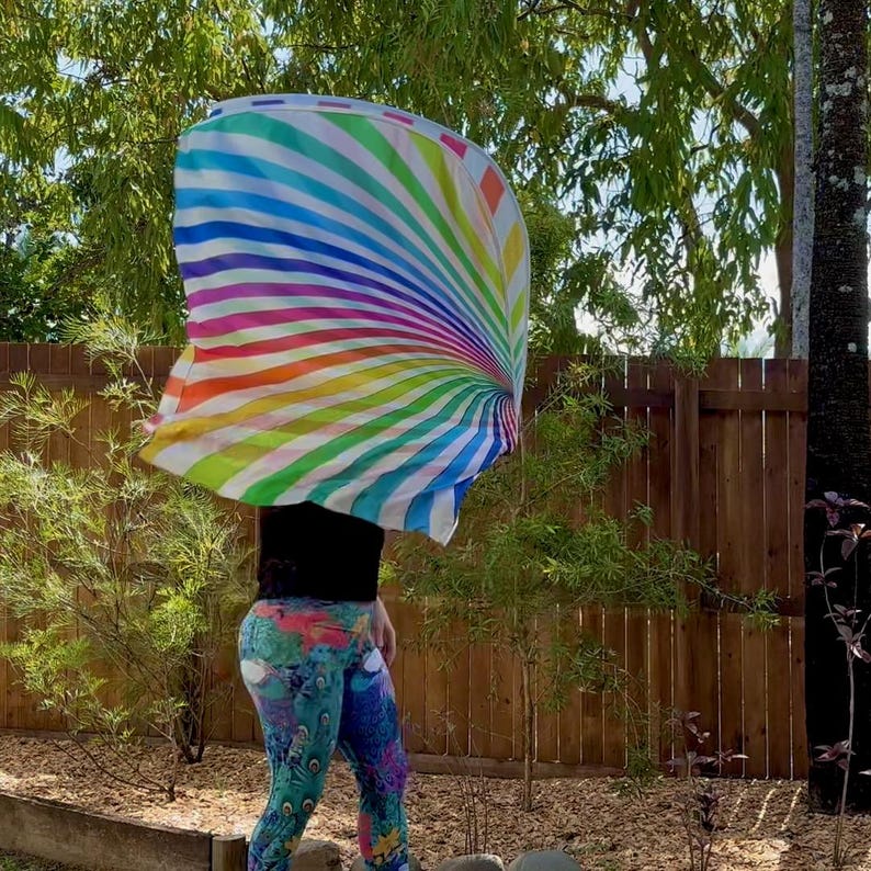 Infinity Flow Flags – Weighted Silk With Unique One-off Prints, Playful ...