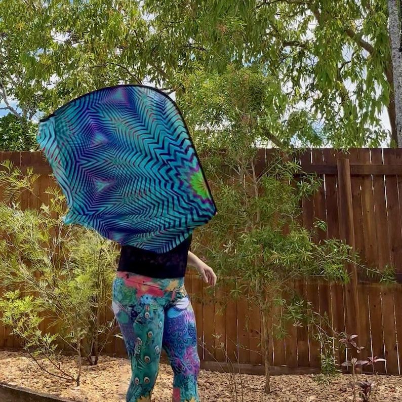 Infinity Flow Flags – Weighted Silk With Unique One-off Prints, Playful ...