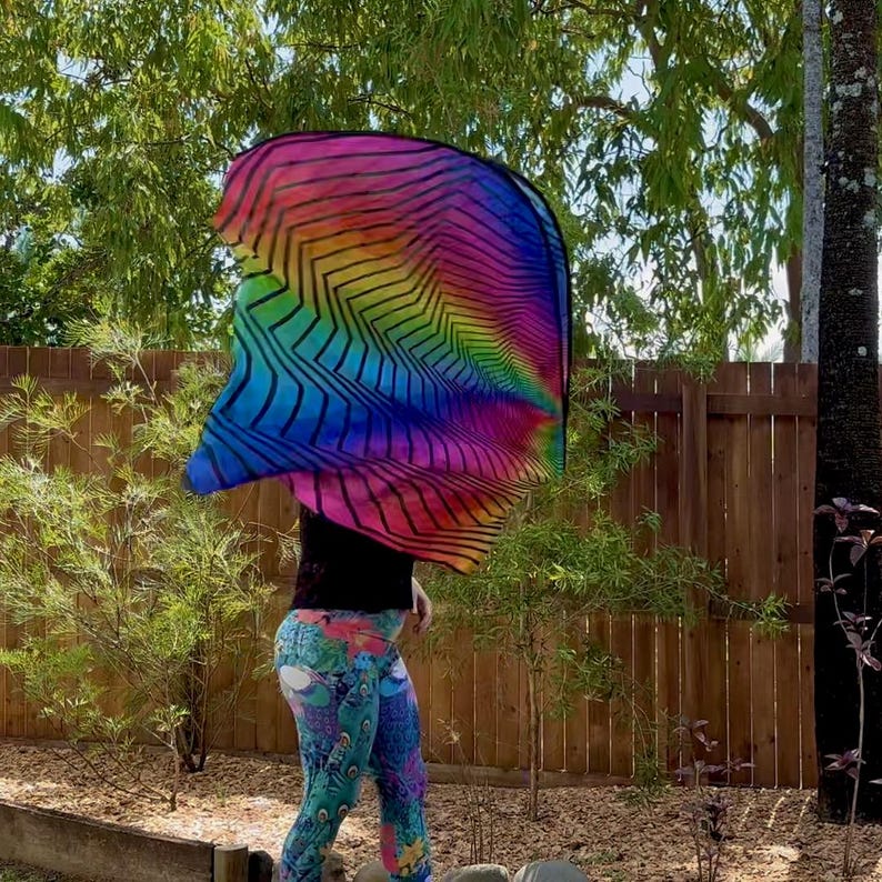 Infinity Flow Flags – Weighted Silk With Unique One-off Prints, Playful ...