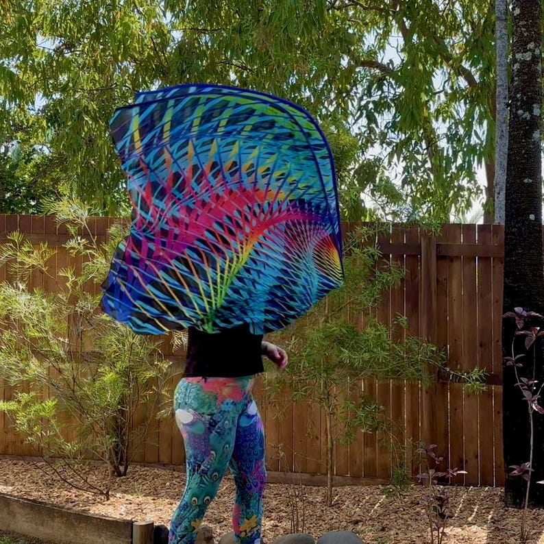 Infinity Flow Flags – Weighted Silk With Unique One-off Prints, Playful ...