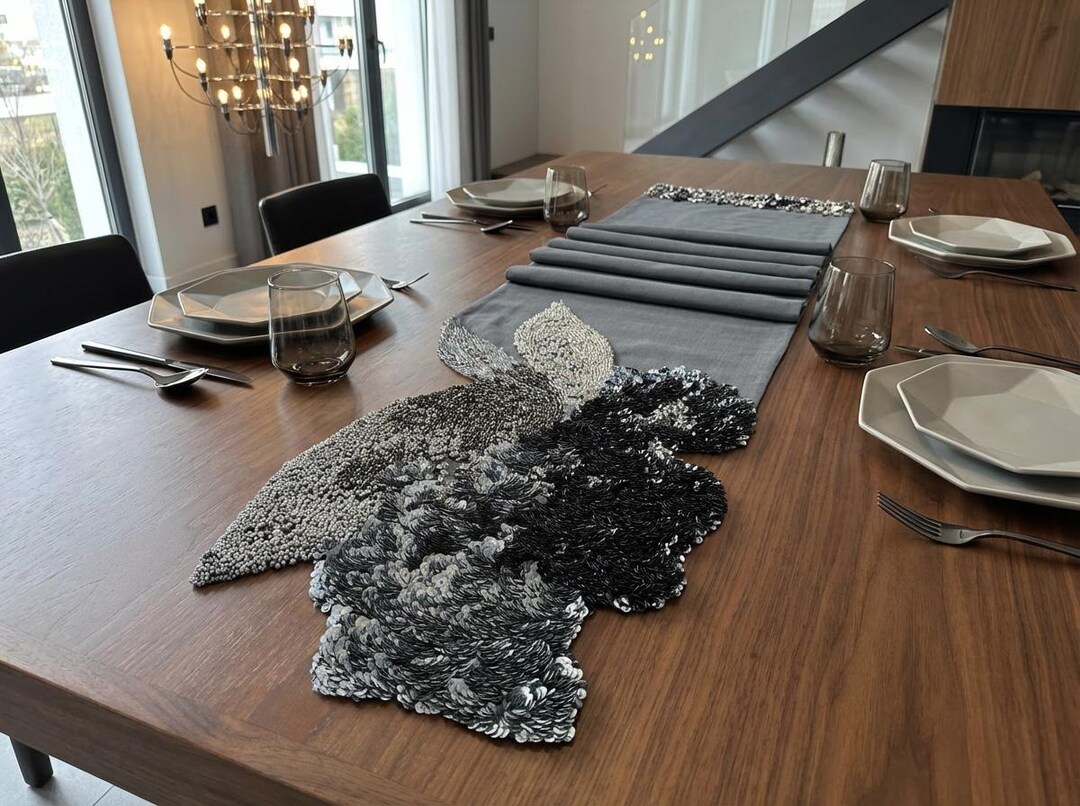 Handmade Unique Tablecloth | One of a Kind Decorative Fabric Tablecloth ...