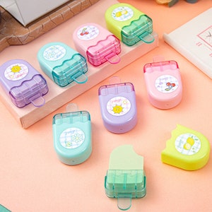 MINI POPSICLE ERASERS School Pencil Ice Cream Eraser Cute - Etsy