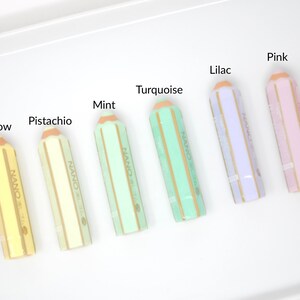 Pastel Eraser in Pencil Shape Colorful Pastel Eraser Ombre - Etsy