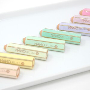 Pastel Eraser in Pencil Shape Colorful Pastel Eraser Ombre - Etsy