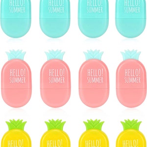 MINI PINEAPPLE ERASER School Pencil Pine Apple Eraser Cute Fruit ...