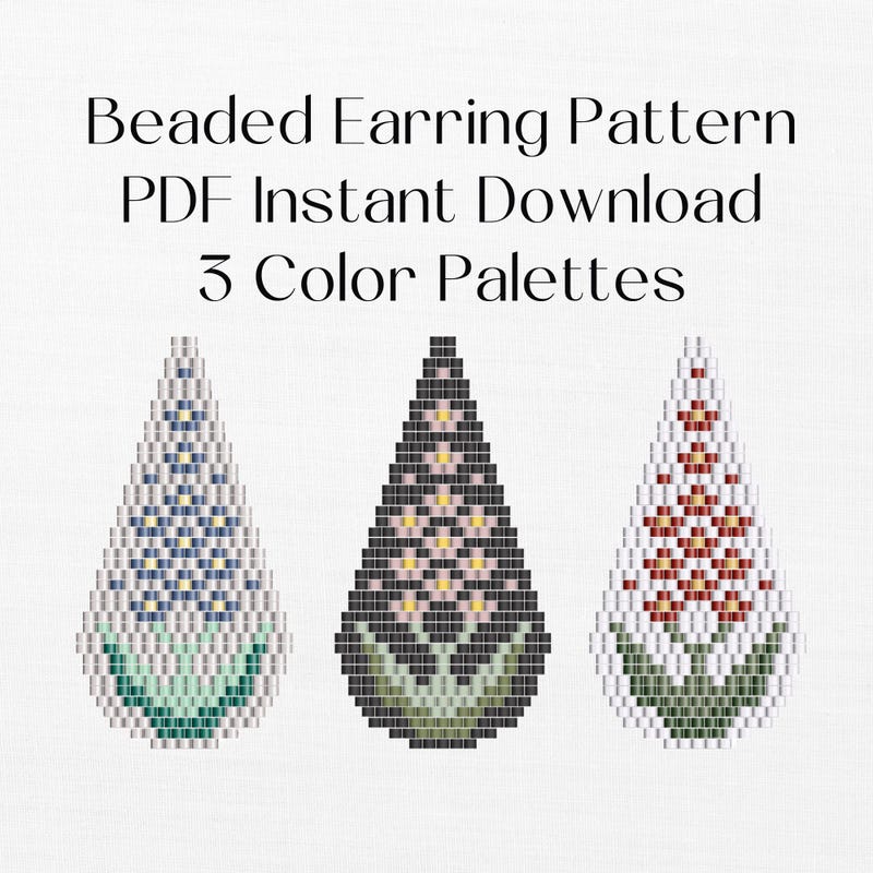2 Drop Peyote Stitch - Etsy