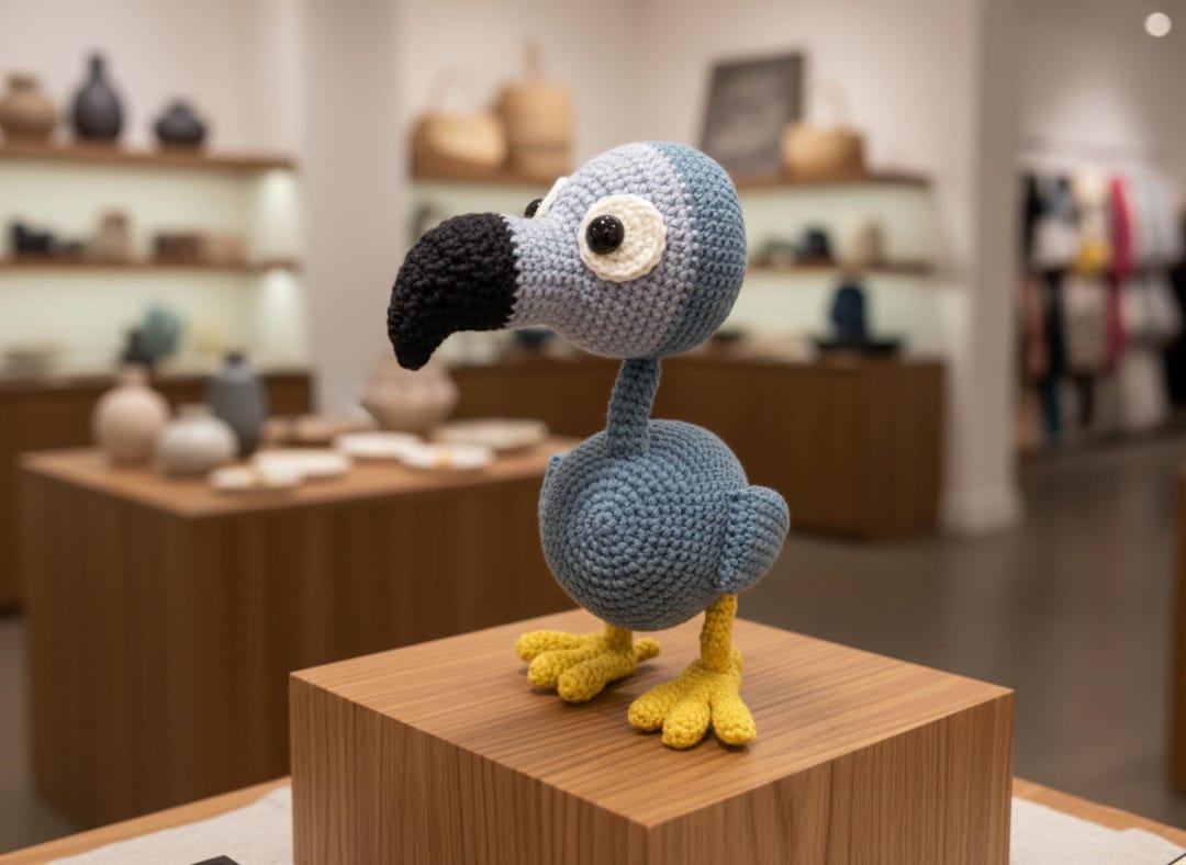 Duncan the Dodo Crochet PDF | Amigurumi Bird Toy Design | Digital ...