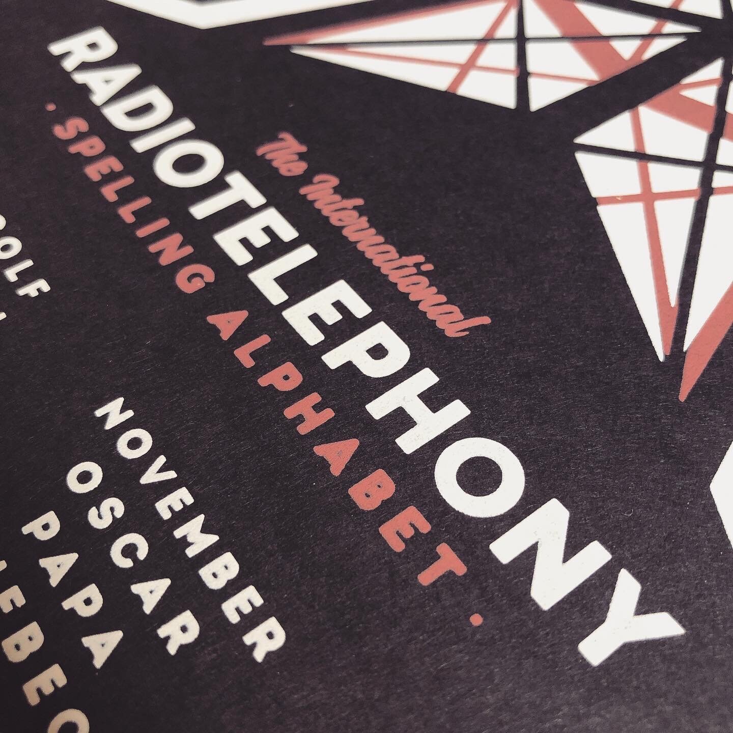 Phonetic Alphabet Art Print Handmade Screenprint Poster - Etsy Canada