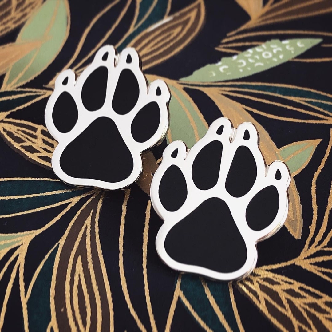 Dog Paws Mini Enamel Pin Set - 0.9 Inches - Etsy
