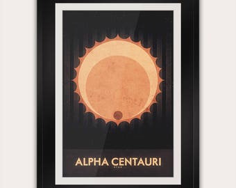 Magnetar Postcard or Poster Galaxy Art Print Space | Etsy