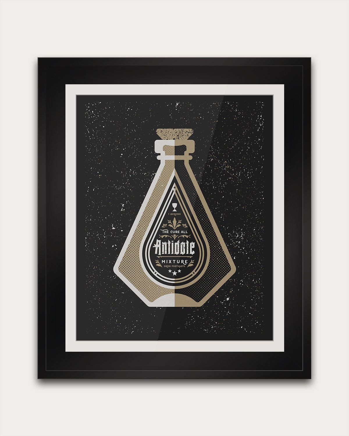 Antidote Potion - 11 X 14 Inches - Handmade Art Print - Magic Potion - Etsy