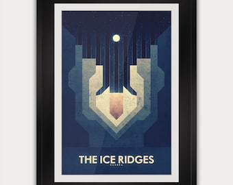 Europa Moon Poster - Etsy