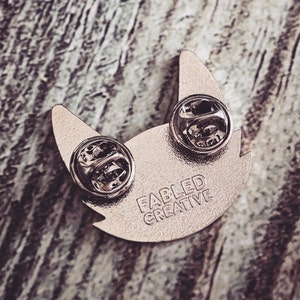 Cyclops Cat Enamel Pin 1.25 Inches Fabled Familiars - Etsy