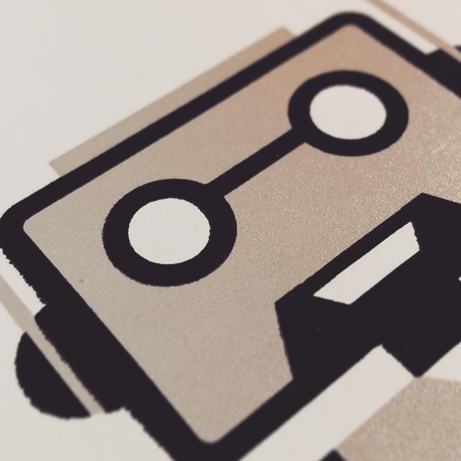 Retro Toy Robot Art Print Business Bot Handmade - Etsy