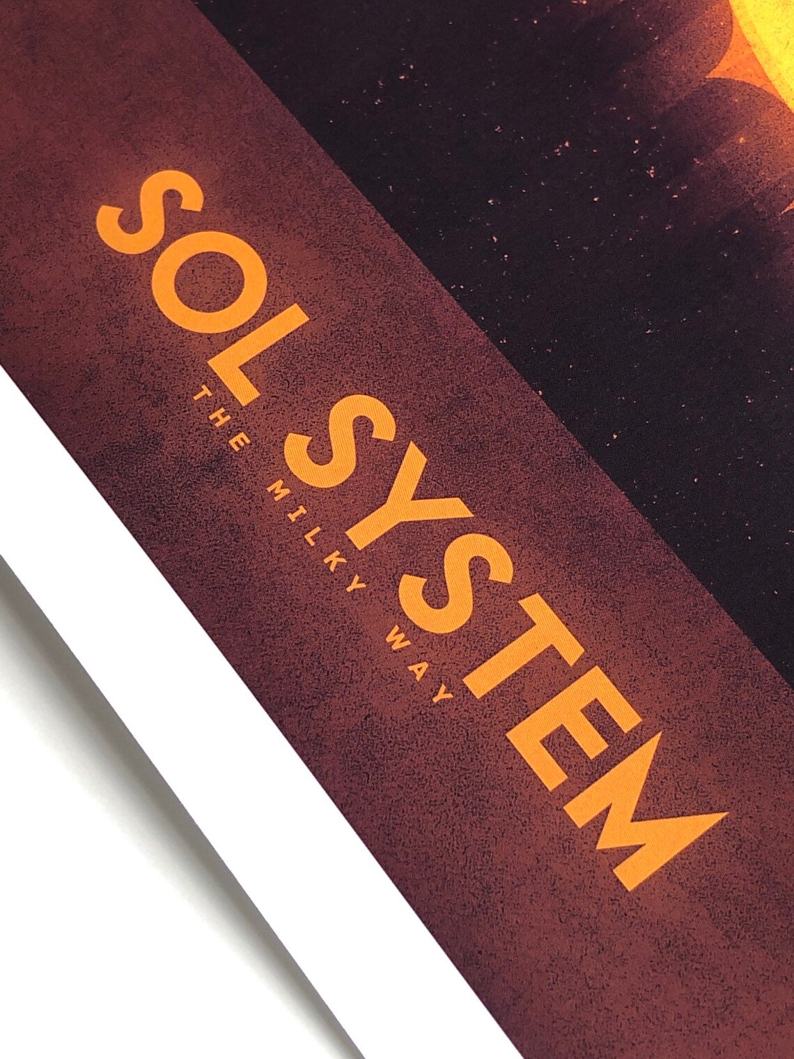 Minimalist Solar System Poster or Postercard Galaxy Art - Etsy