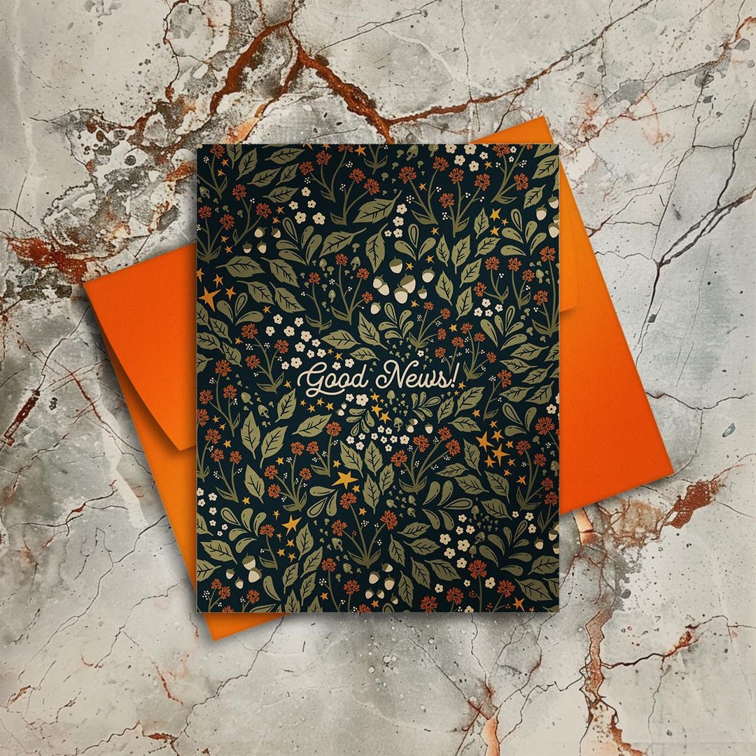 Good News - Greeting Card - Etsy