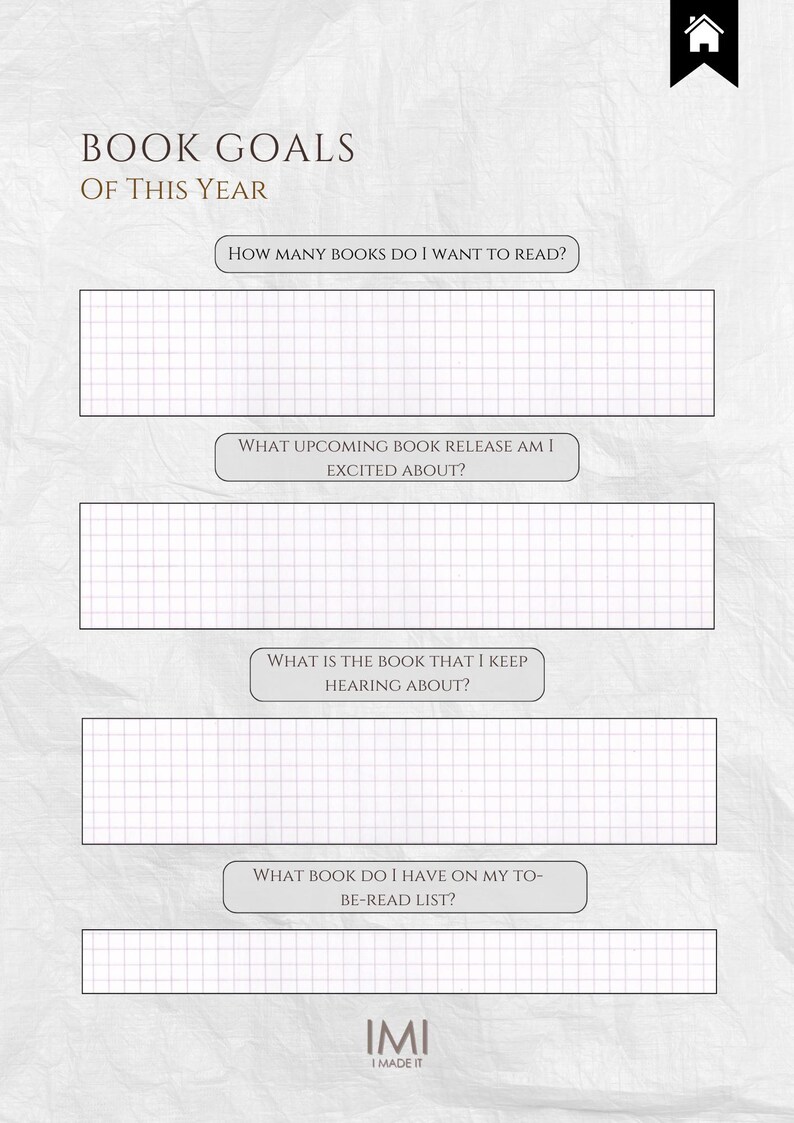 Reading Reflection Journal – Digital Book Log Pages PDF - Etsy