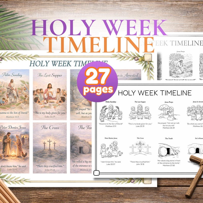 Holy Week Posters - Etsy