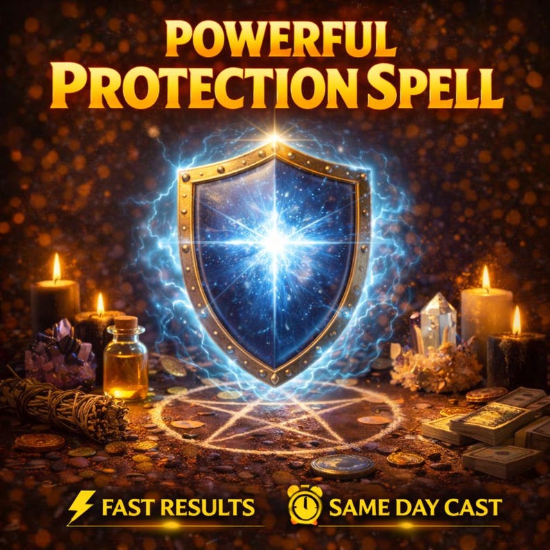 Powerful Protection Spell | Spiritual Protection & Evil Eye Shield ...