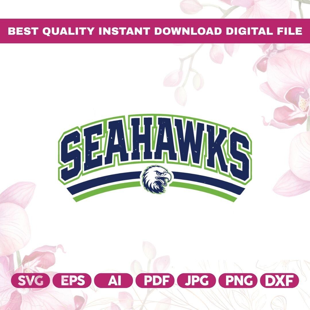 Seattle Football Png,seattle Football Eagle Png,vintage Seattle ...