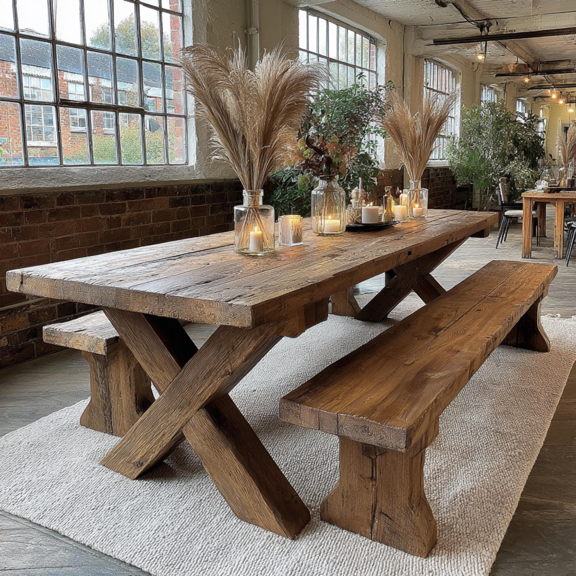Dining Table, Wood Table, Rustic Table, Kitchen Table, Wooden Table ...