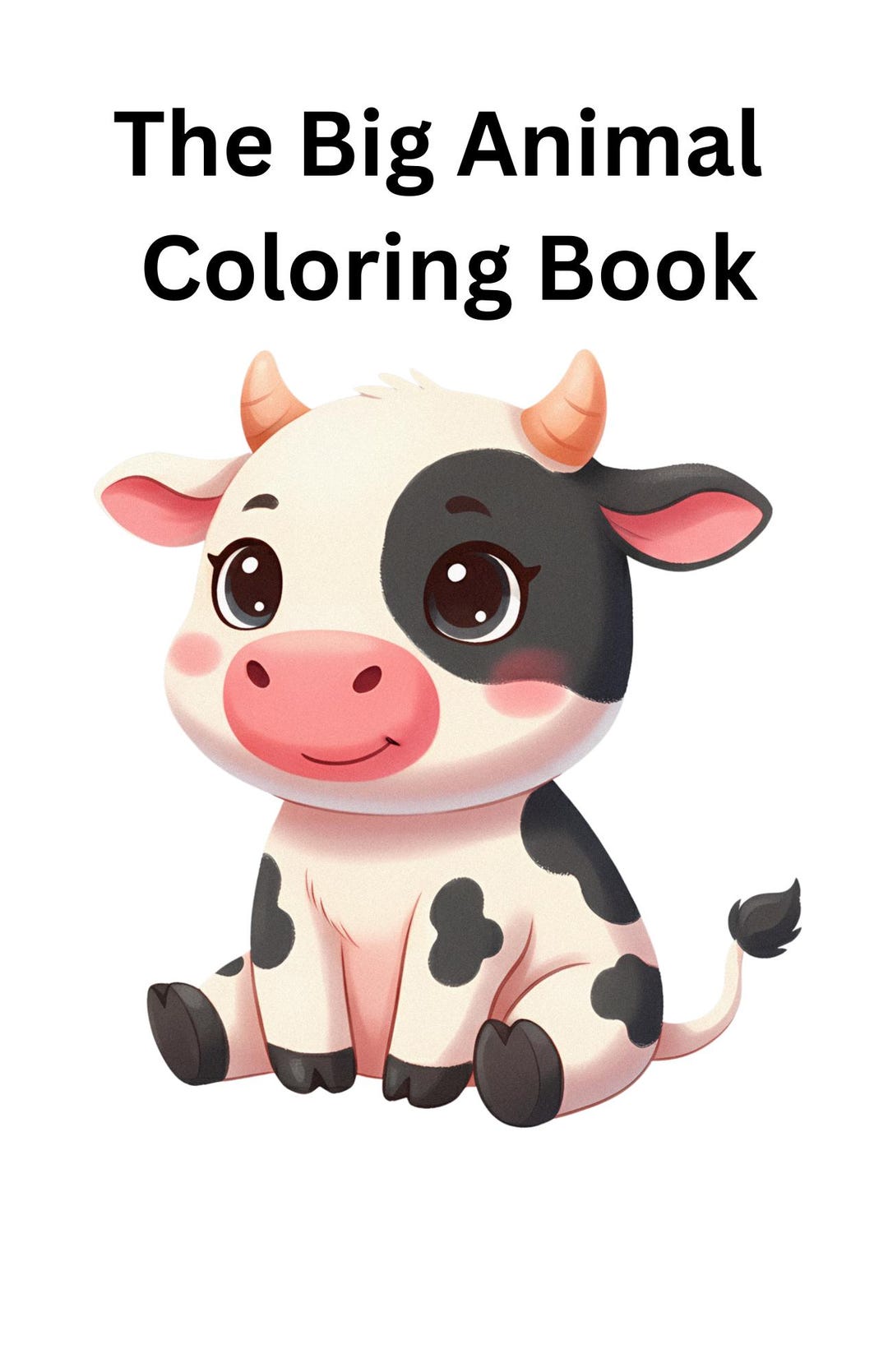 Farm Animals Coloring Book for Kids | Printable Toddler Activity With ...