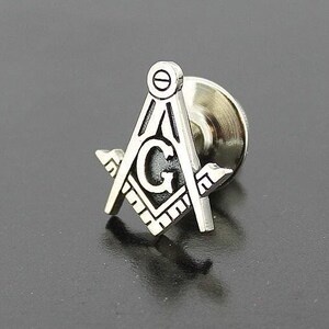 Blue Lodge Square and Compass Lapel Pin - Etsy