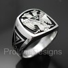 Shotokan Tiger Karate Ring in Sterling Silver Style 016 - Etsy