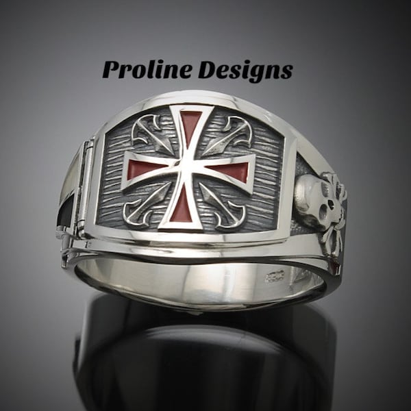 Knight Templar Ring - Etsy