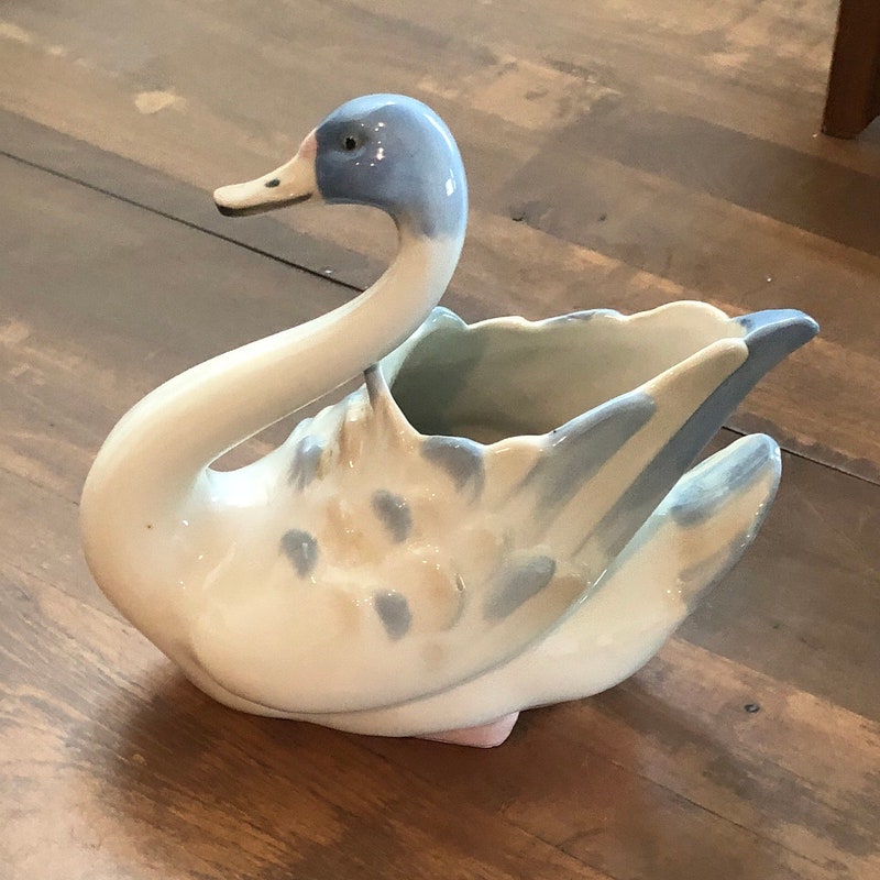 Swan Planter - Etsy