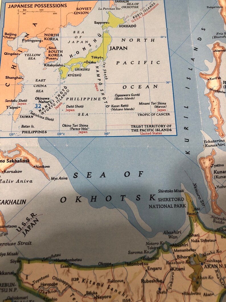 Map of Japan Historical Map 1984 Hagi: Where Japans Revolution Began ...