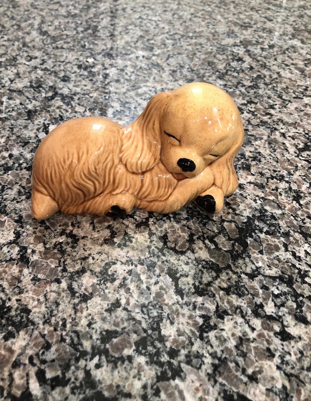 Vintage Holland Mold Ceramic Sleeping Cocker Spaniel Dog - Etsy