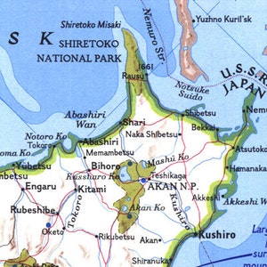 Map of Japan Historical Map 1984 Hagi: Where Japans Revolution Began ...