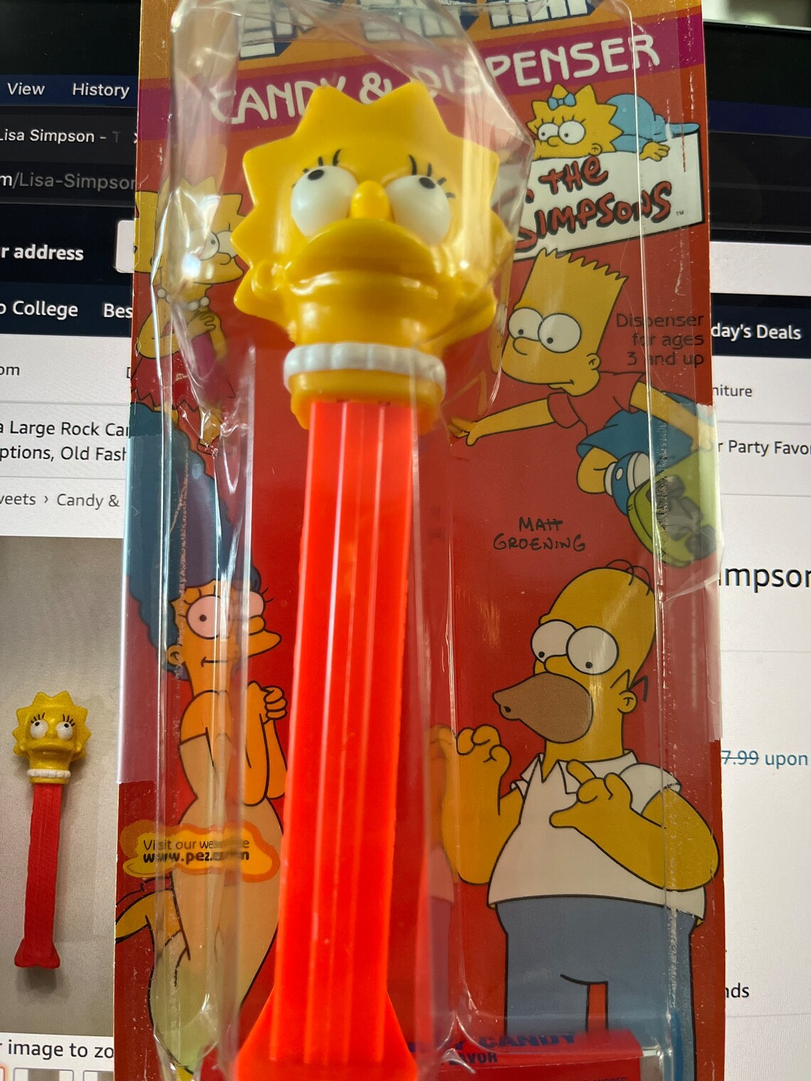 Lisa Simpson Pez Dispenser Vintage - Etsy