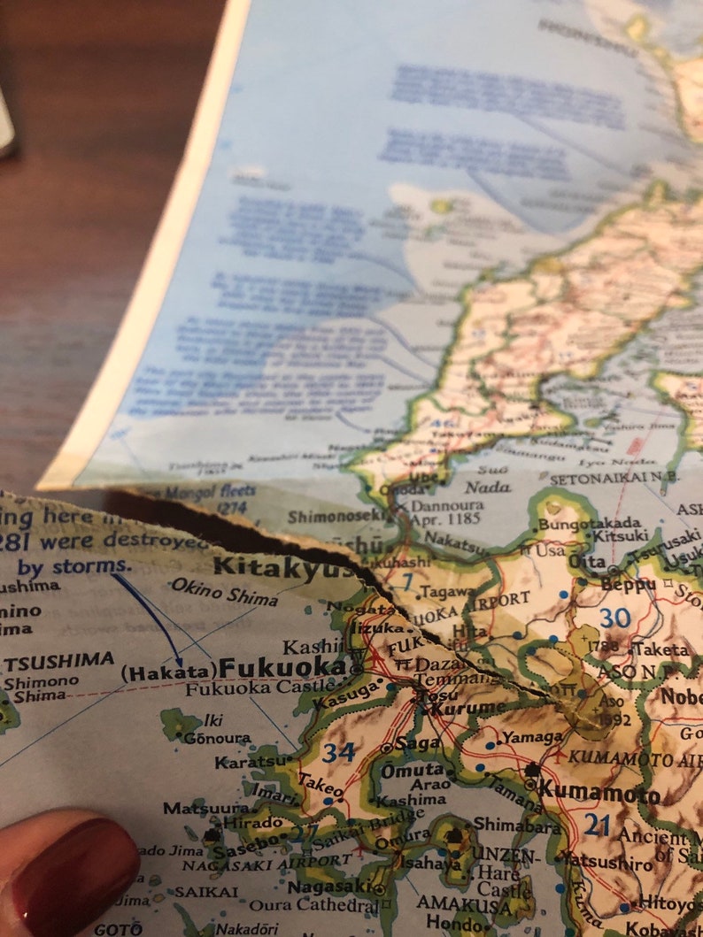 Map of Japan Historical Map 1984 Hagi: Where Japans Revolution Began ...