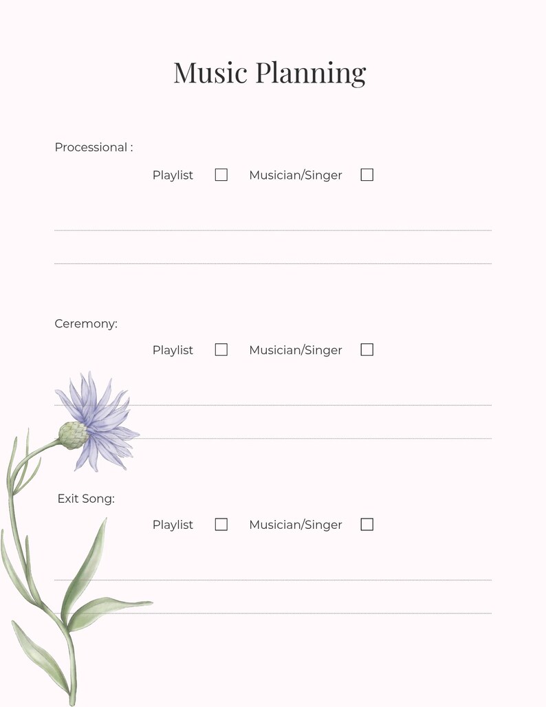 Vow Renewal Planner, Editable Canva Template, Digital Download for ...
