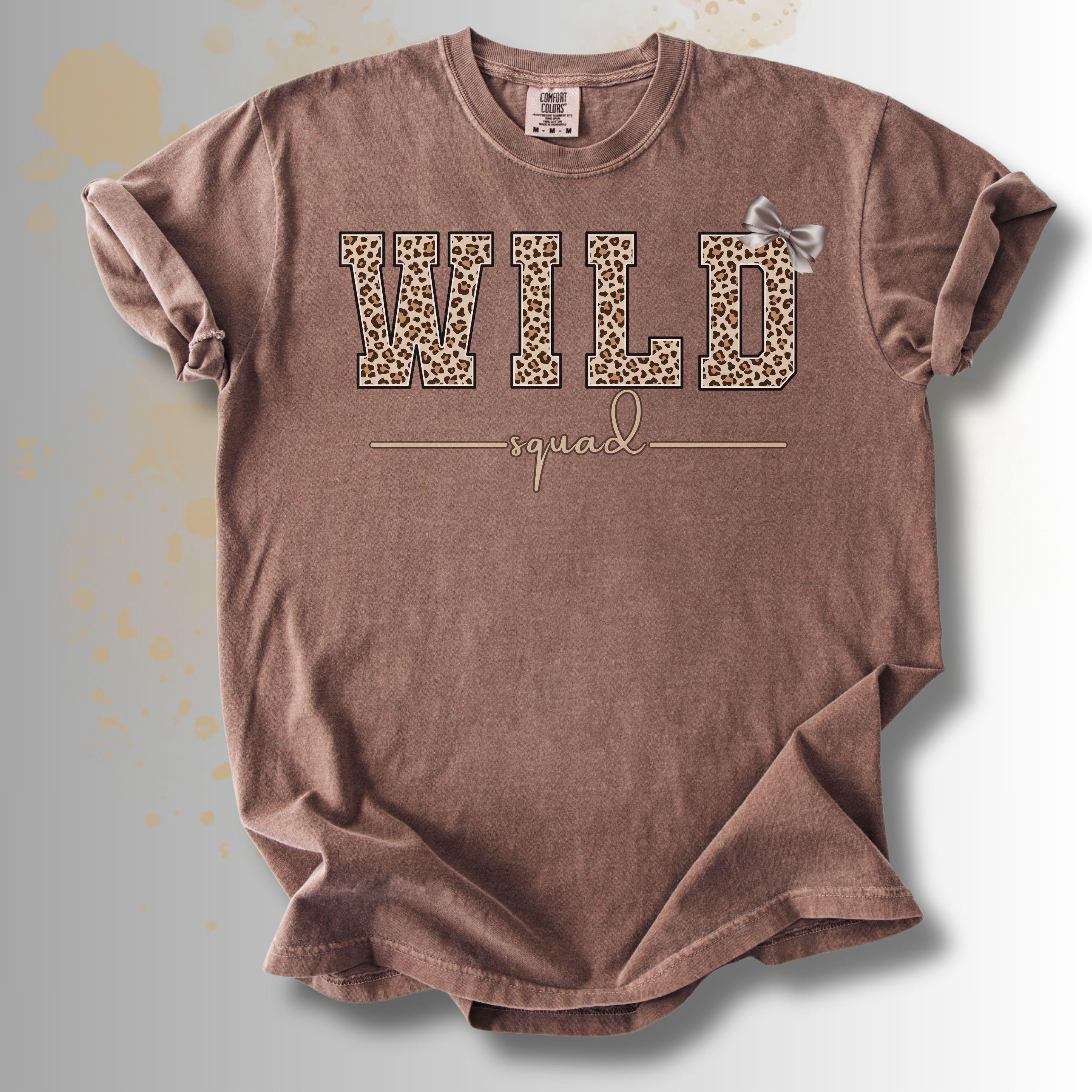 50th Birthday Cheetah Print Comfort Colors Tee, Wild Squad Shirt - Etsy